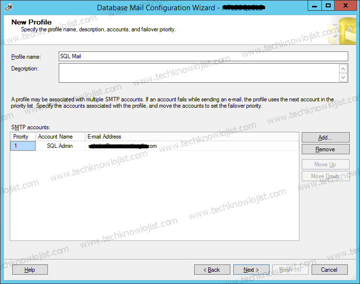 SQL Server Database Mail Konfigürasyonu - techknowlojist.com
